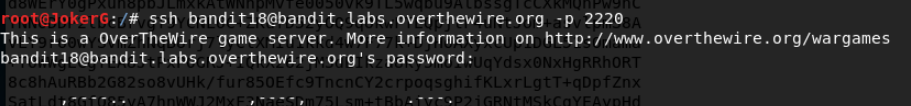 OVERTHEWIRE:BANDIT WALKTHROUGH SERIES 19-22 LEVELS – Anonhack